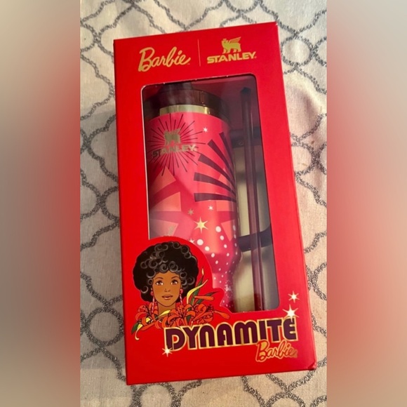 Stanley | Dining | Bnib Dynamite Barbie Collectors Stanley | Poshmark